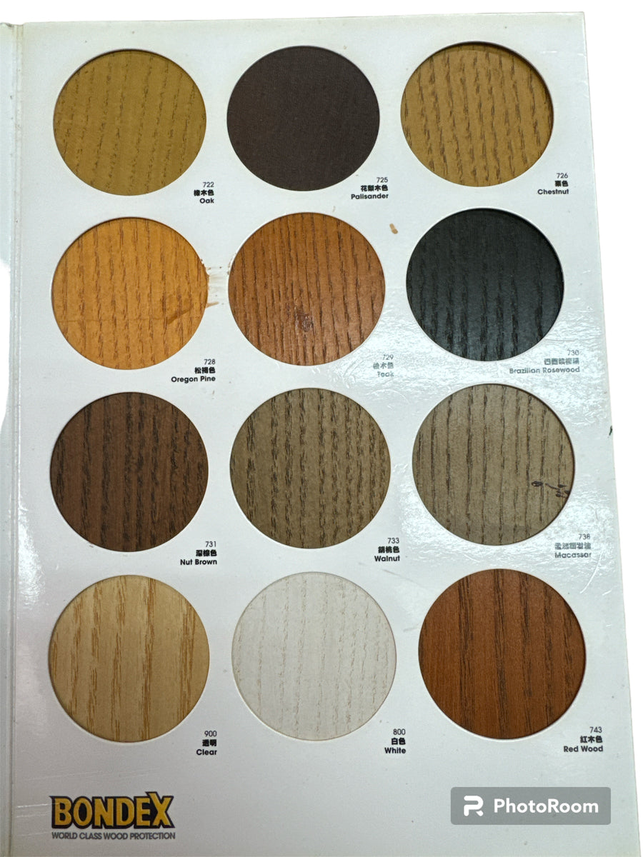 BONDEX 户外木漆油 – 俊藝漆油顏料供應公司