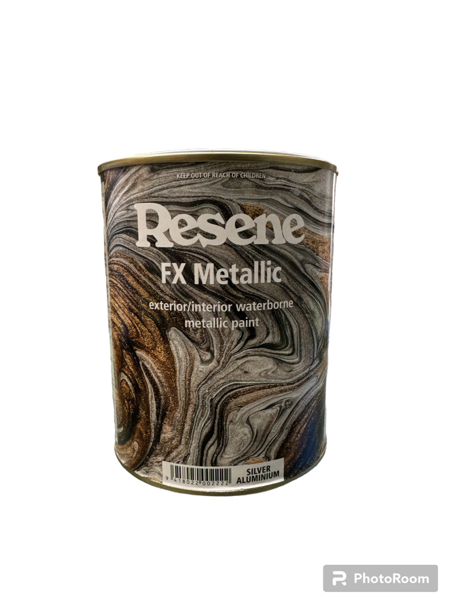 Resene FX Metallic waterborne paint 1L 水性金屬效果面漆 – 俊藝漆油顏料供應公司